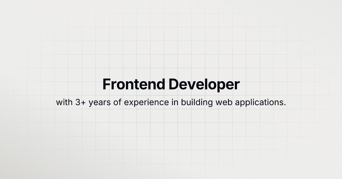 Hien Nguyen Van - Frontend Developer Portfolio | React, Next.js, TypeScript